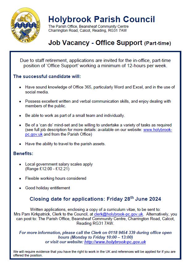 Home - Holybrook Parish Council